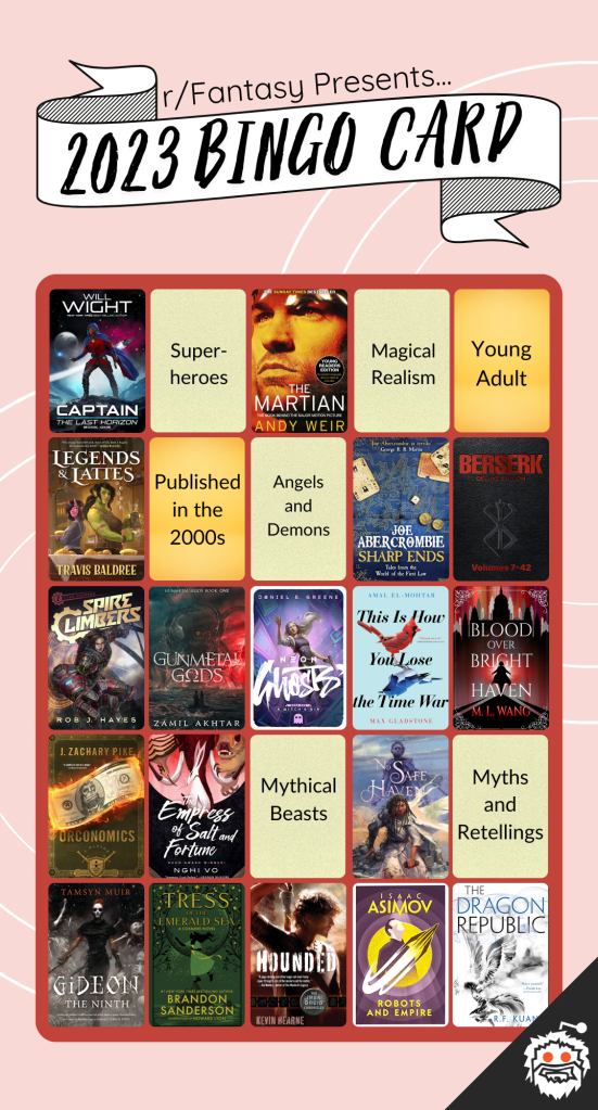 How Fantasy Bingo Helped Me Read More! [Part 2] - Ronit J